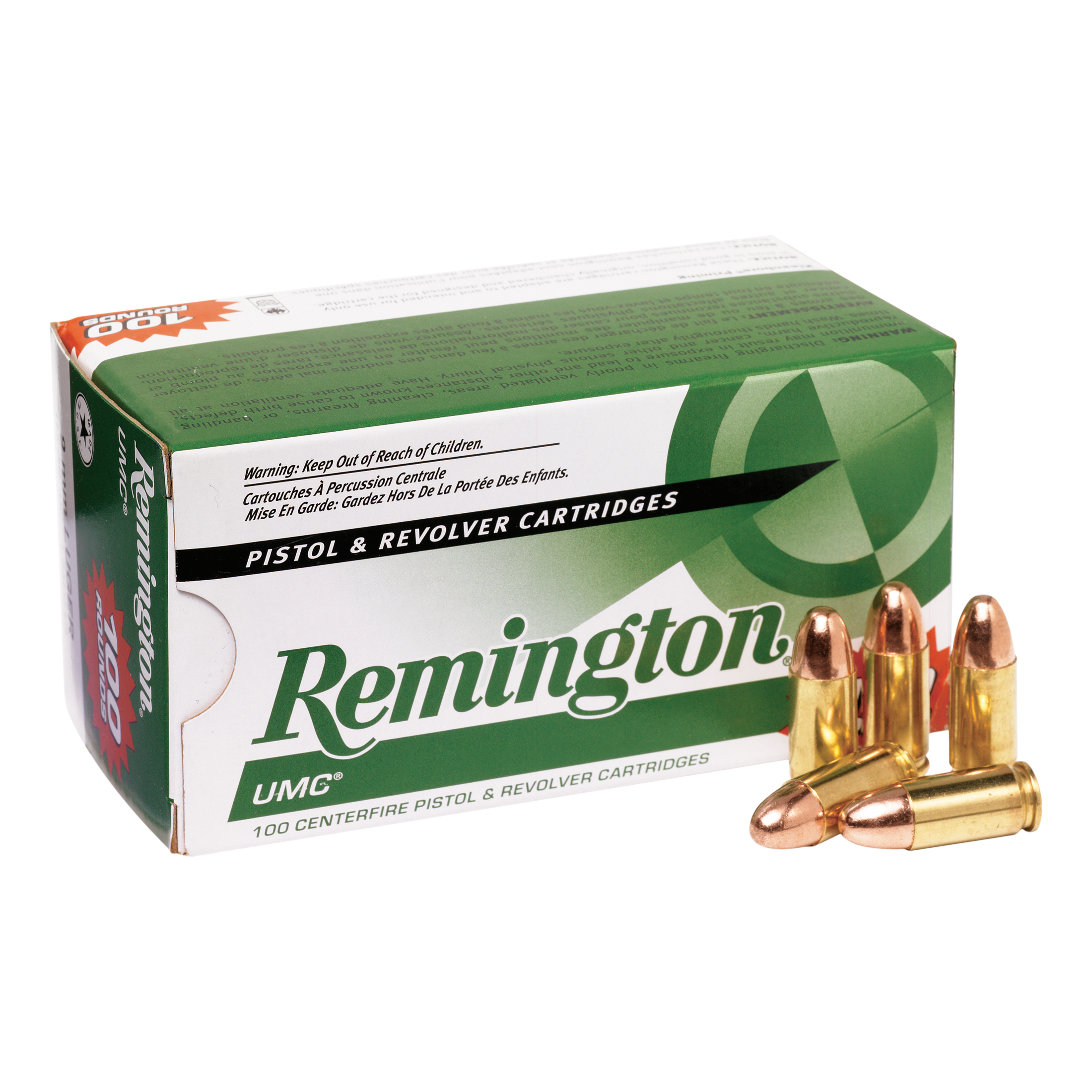 Remington UMC 9mm Luger 115 Grain JHP Handgun Ammo | Bass Pro Shops